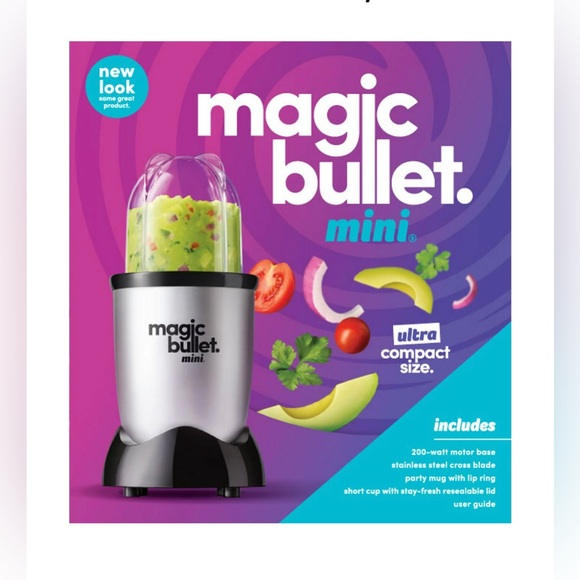Magic bullet mini | Dining | Magic Bullet Mini 4 Oz Compact Personal ...